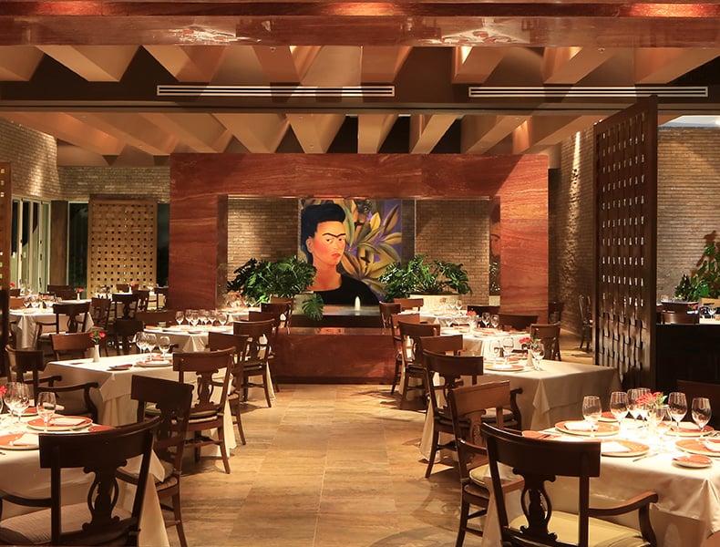 Frida es un elegante restaurante en la Riviera Maya - Grand Velas